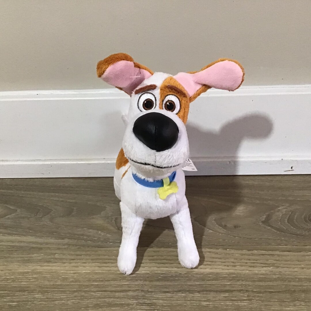 The Secret Life of Pets Max the Dog Stuffed Animal Plush Toy 8" - Etsy