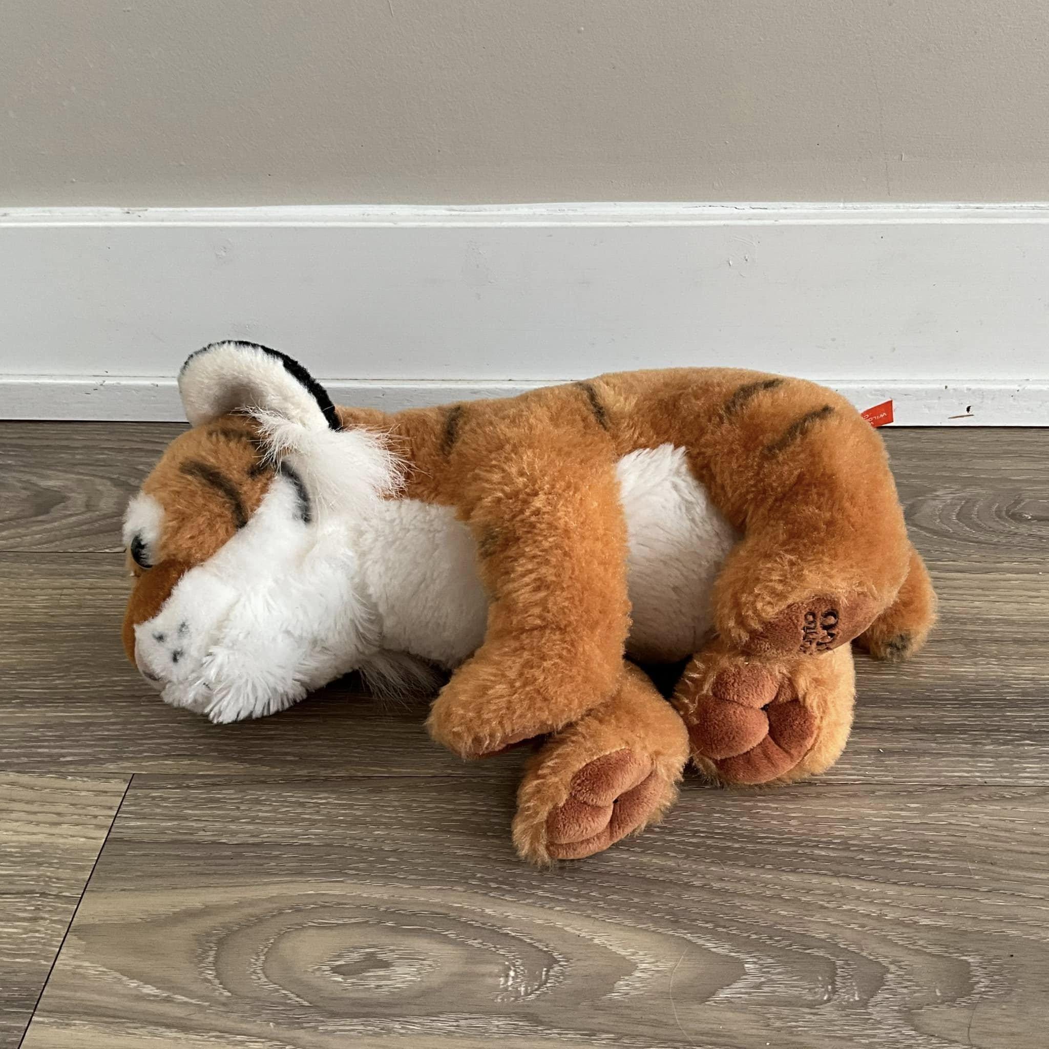 Wild Republic Realistic Tiger Stuffed Animal Toronto Zoo Plush Toy 11.5 ...