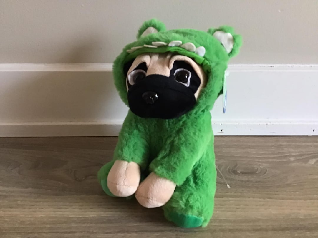 Hood Hounds Pug Stuffed Animal Plush Toy - Etsy