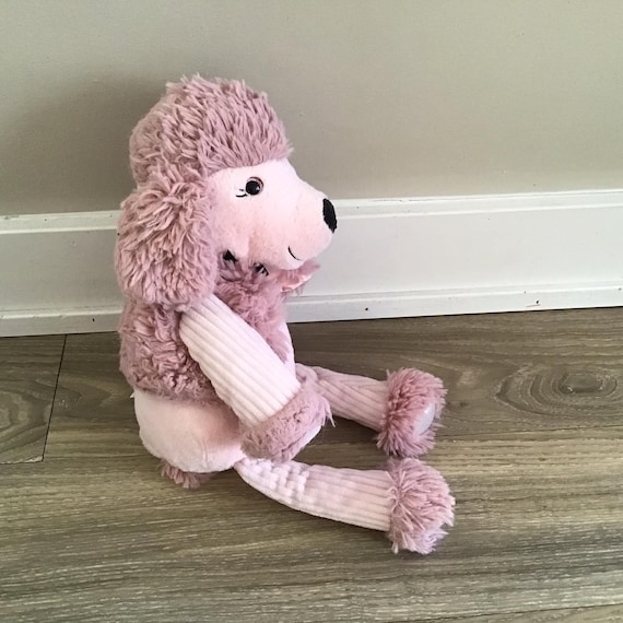 Cute Pink Poodle Stuffed Animal Plush Toy 16 Etsy UK