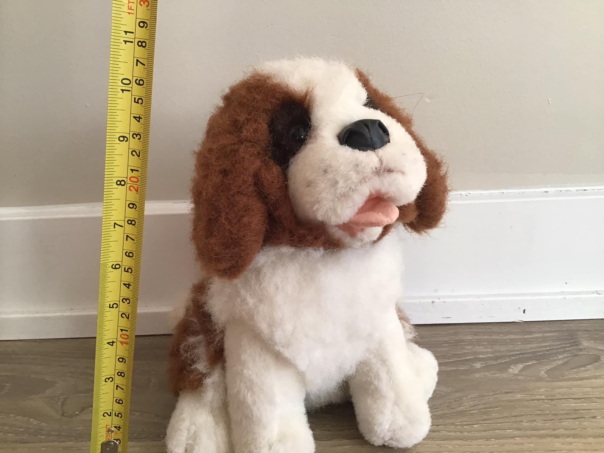 St. Bernard Dog Stuffed Animal Plush Toy 10 - Etsy