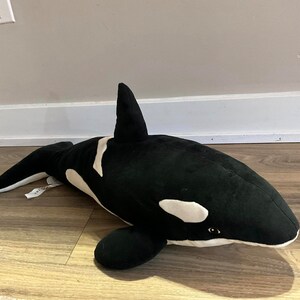 Realistic Orca Stuffed Animal Plush Toy 24.5" - Etsy