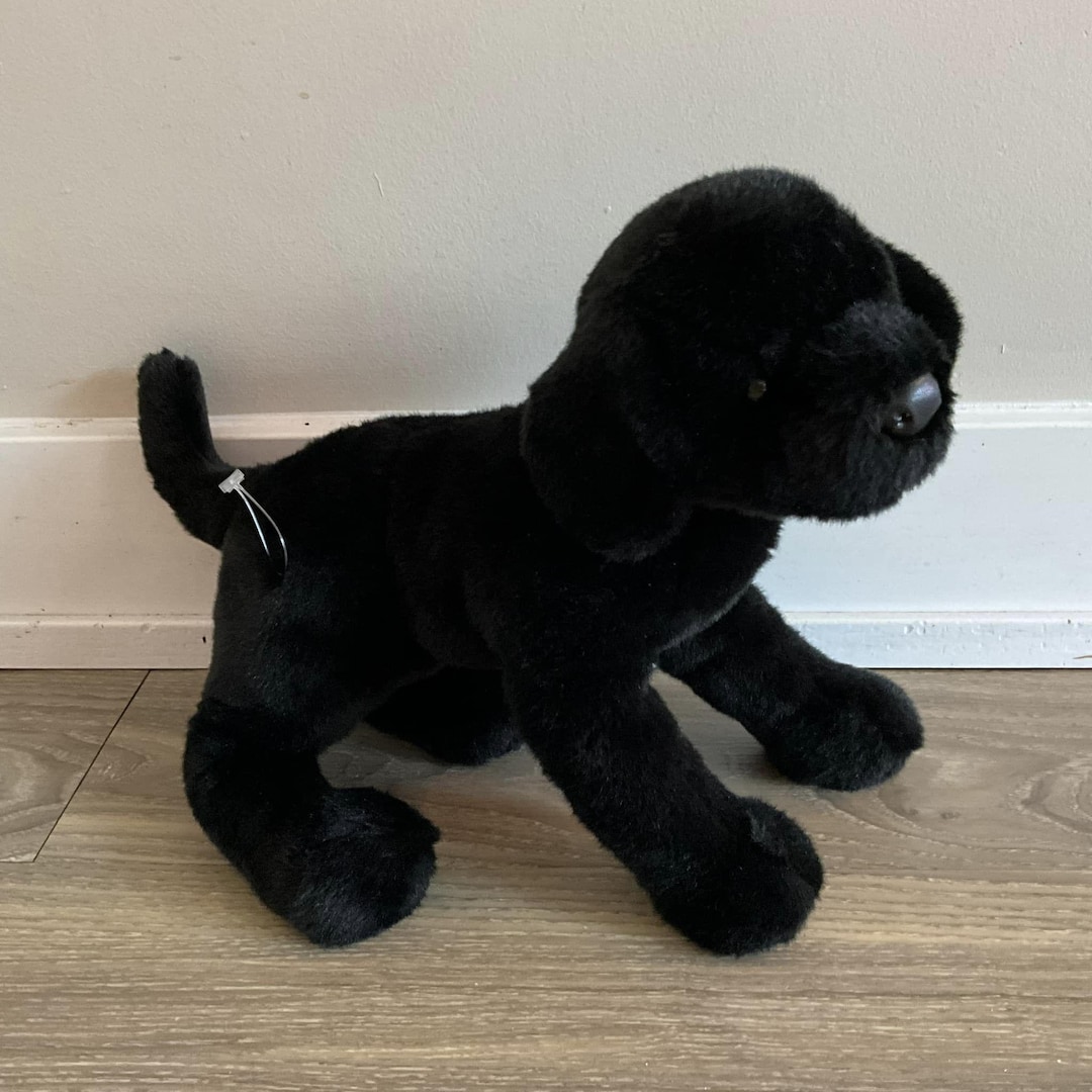 Douglas Black Labrador Stuffed Animal Plush Toy 13" - Etsy