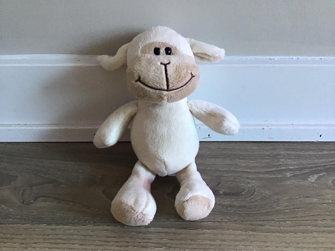Kinder Toys White Monkey Stuffed Animal Plush Toy 10.5" - Etsy