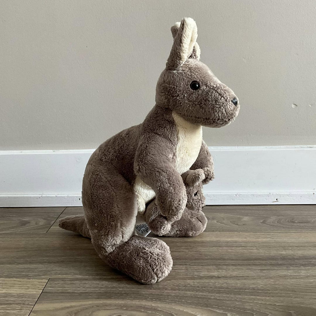 Dinki Di Mates 13" Aussie Kangaroo Plush Stuffed Animal - Etsy