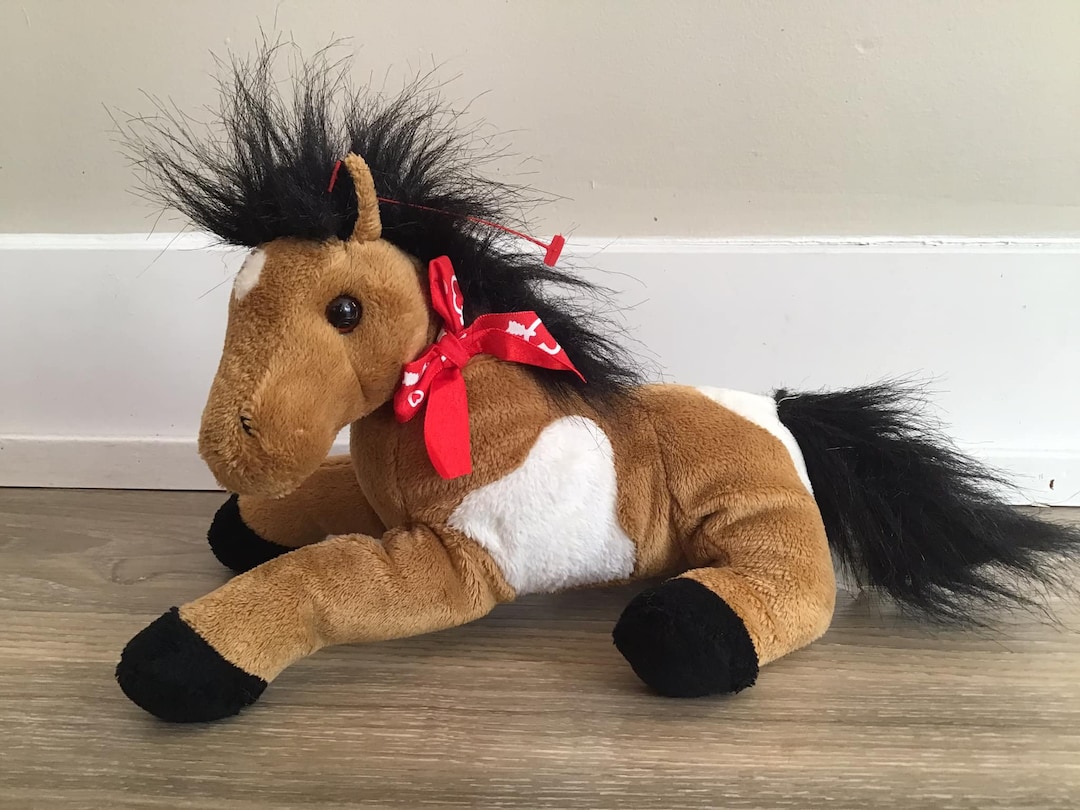 Cute Cowboys Horse Stuffed Animal Plush Toy 9" - Etsy