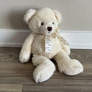 Ganz Hope Teddy Bear Stuffed Animal Plush Toy 17" - Etsy
