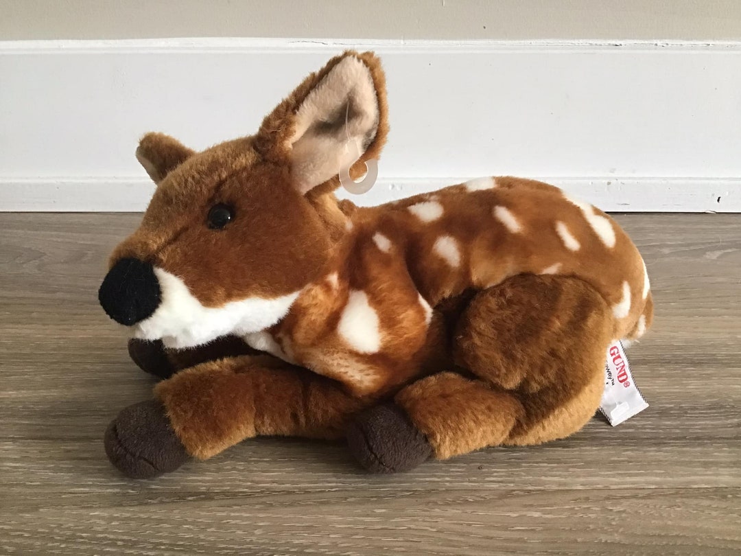 Gund Fawny the Baby Dear Stuffed Animal Plush Toy 10.5" - Etsy