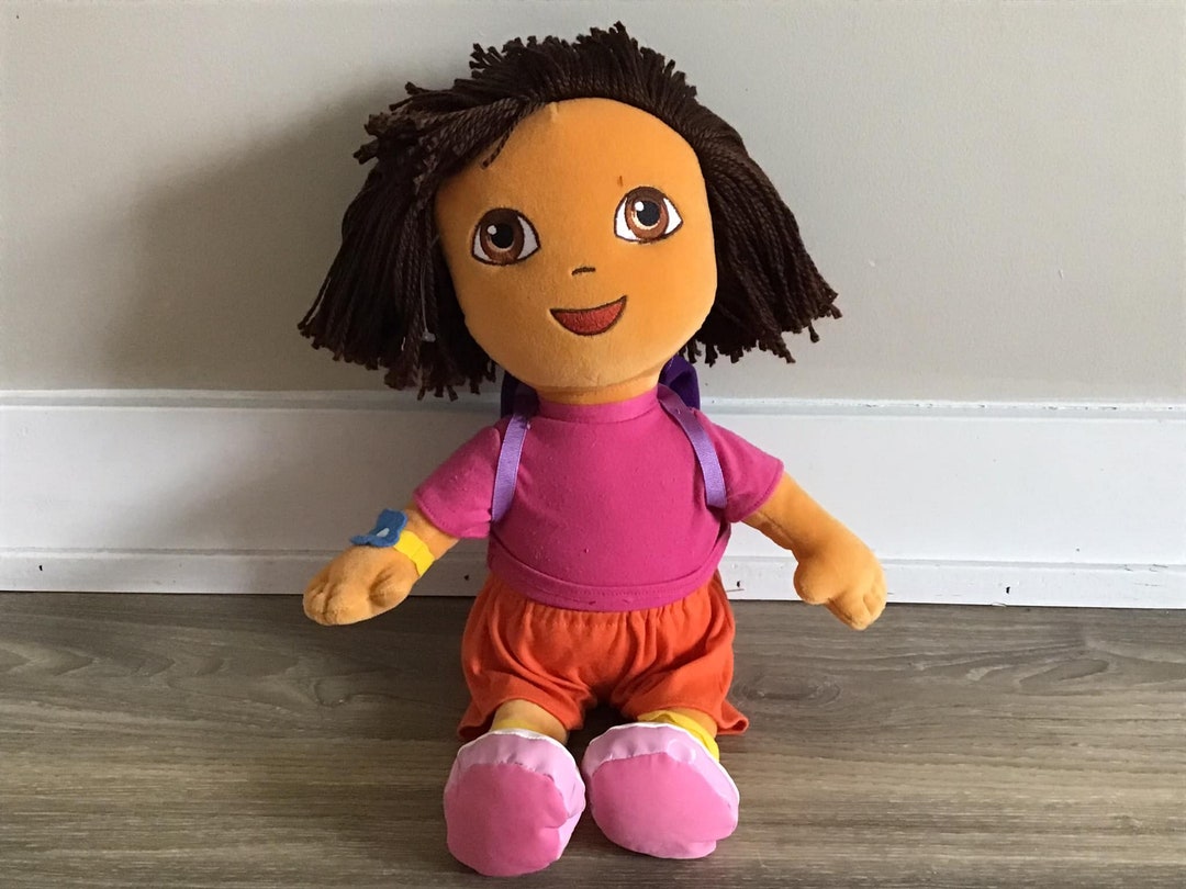 Ty Beanie Buddies Dora the Explorer Stuffed Doll Plush Toy 18" - Etsy