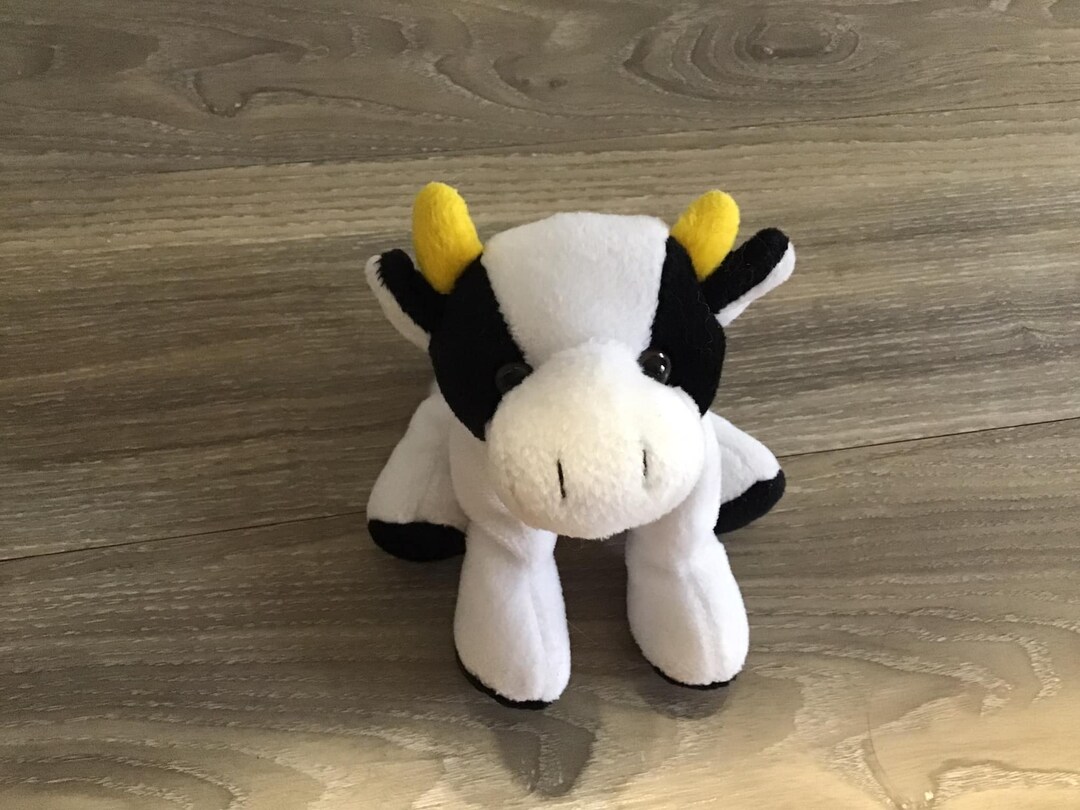 Cute Clem the Cow Stuffed Animal Plush Toy 7" - Etsy