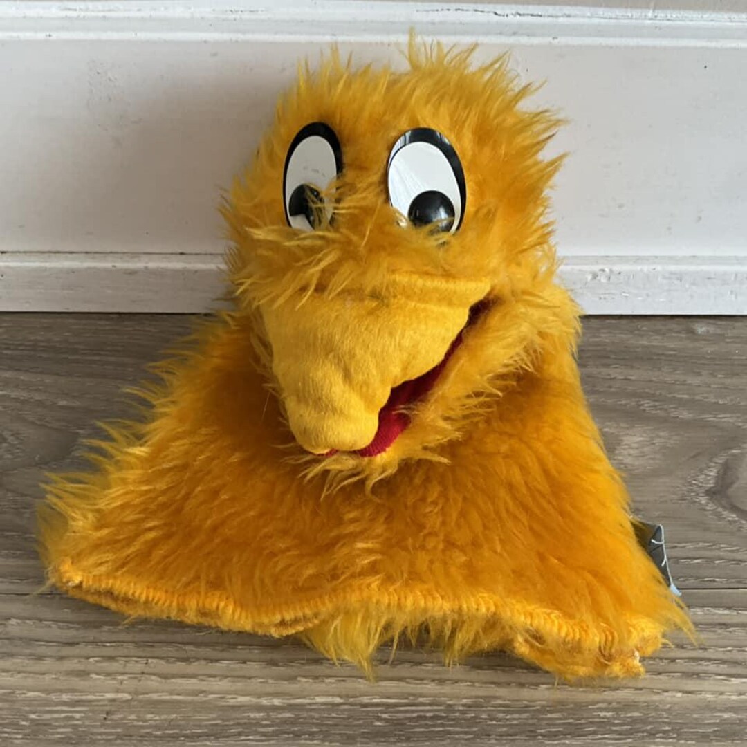 Vintage Big Bird PUPPET Jim Henson Muppets Sesame Street Doll - Etsy