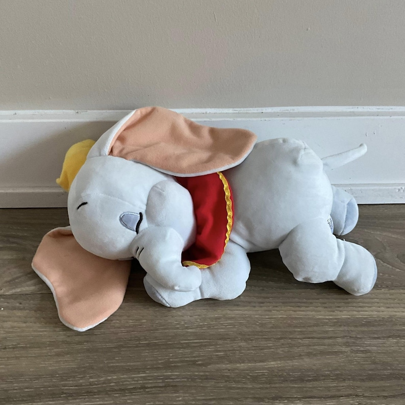 Disney Baby Sleeping DUMBO Plush Elephant Doll - Etsy