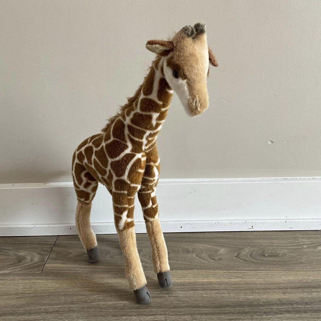 Hansa Toys Realistic Giraffe Stuffed Animal Plush Toy 18.5" - Etsy