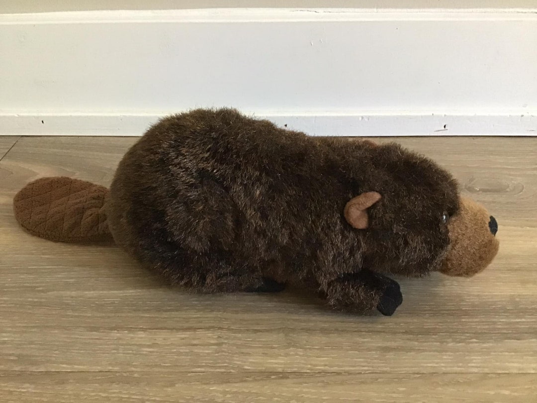 Realistic Beaver Stuffed Animal Plush Toy 14.5" - Etsy