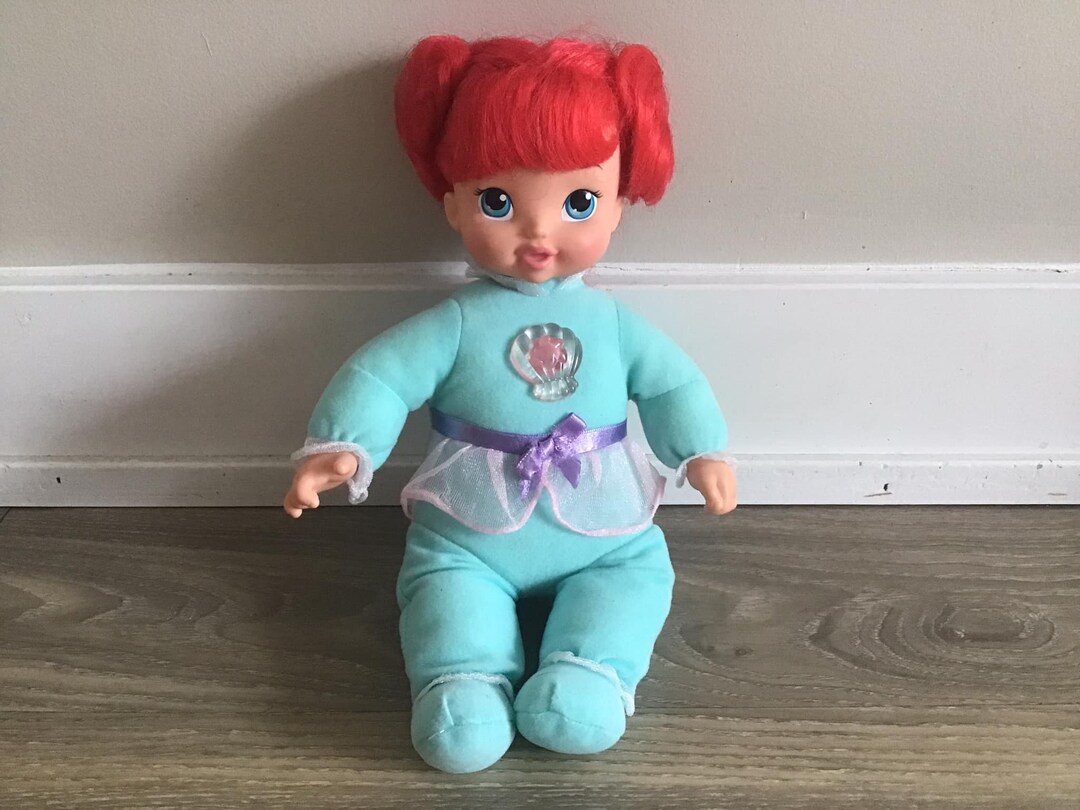 Doll Disney Princess Ariel Little Mermaid Plush Baby 12.5" - Etsy