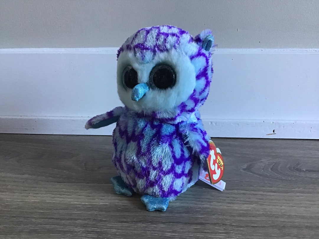 Ty Beanie Boos Oscar the Owl Stuffed Animal Plush Toy 6.75" - Etsy