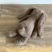 Gitzy Bunny Rabbit Plush Soft Stuffed Animals - Etsy