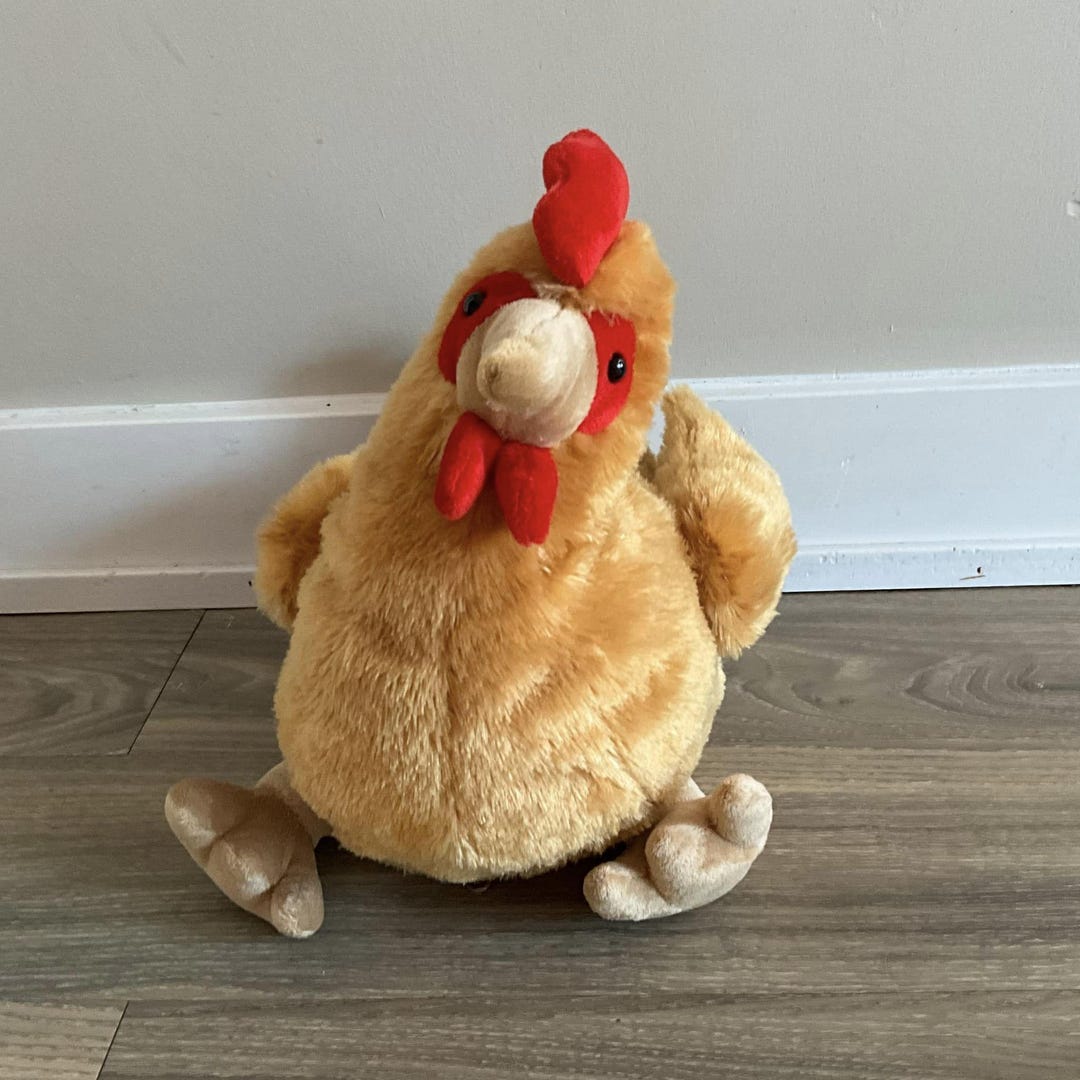 Prextex Chicken Rooster Stuffed Animal Plush Toy 12" - Etsy
