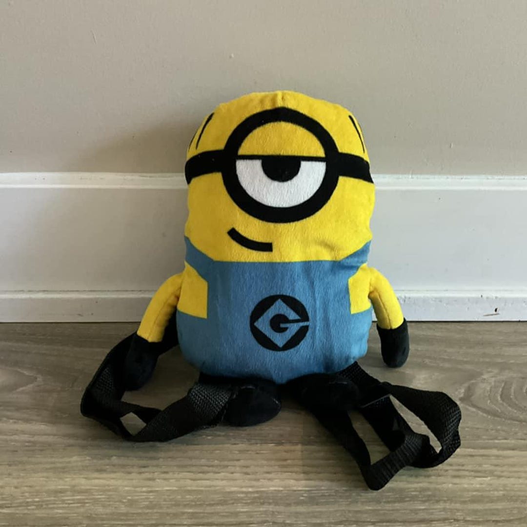 Despicable Me 3 Minion Backpack Stuffed Animal Plush 10" - Etsy