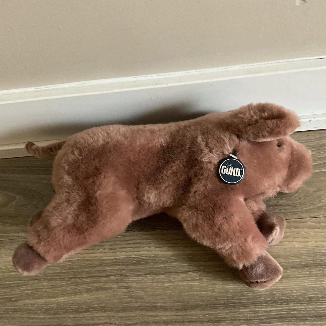 GUND Collectors Classics Pig Plush 1984 Limited Edition - Etsy