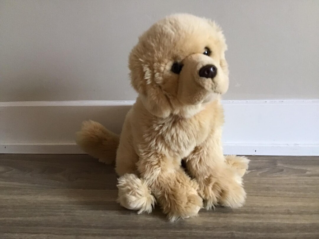 Cute Yellow Labrador Stuffed Animal Plush Toy 14.5" - Etsy