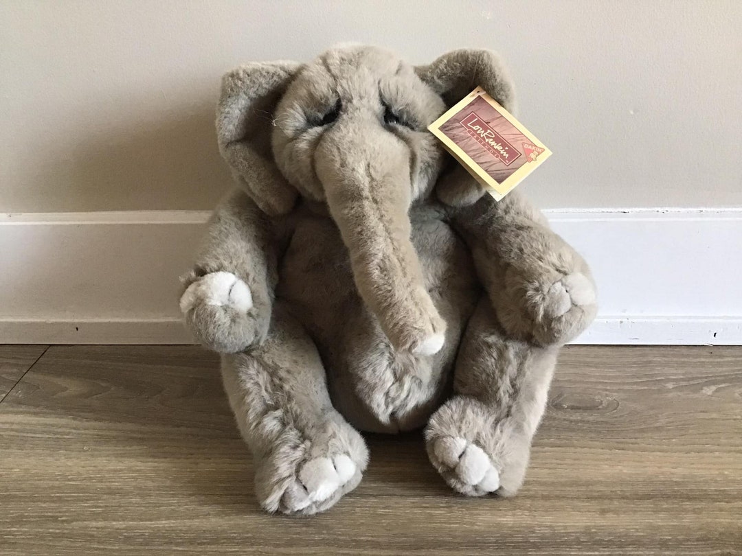 Vintage Dakin Hoover the Elephant Stuffed Animal Plush Toy 12" - Etsy