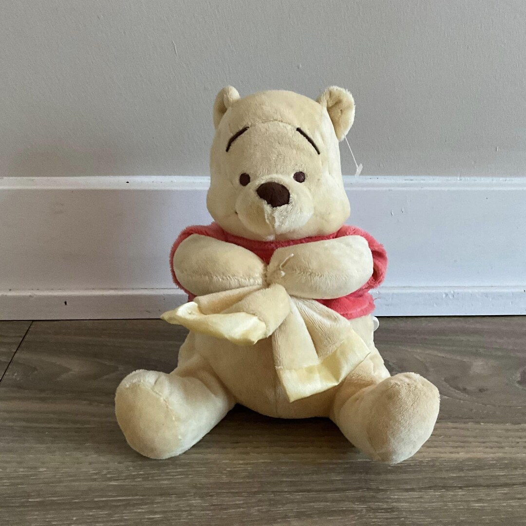 Disney Winnie the Pooh Wind up Toy Stuffed Animal Plush Toy 8.5" - Etsy