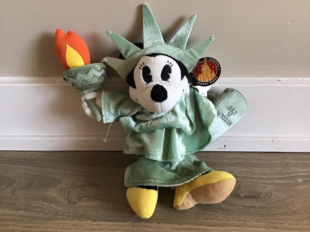 Disney Originals Mickey Mouse 4th of July Stuffed Animal Plush Toy 11.5 ...