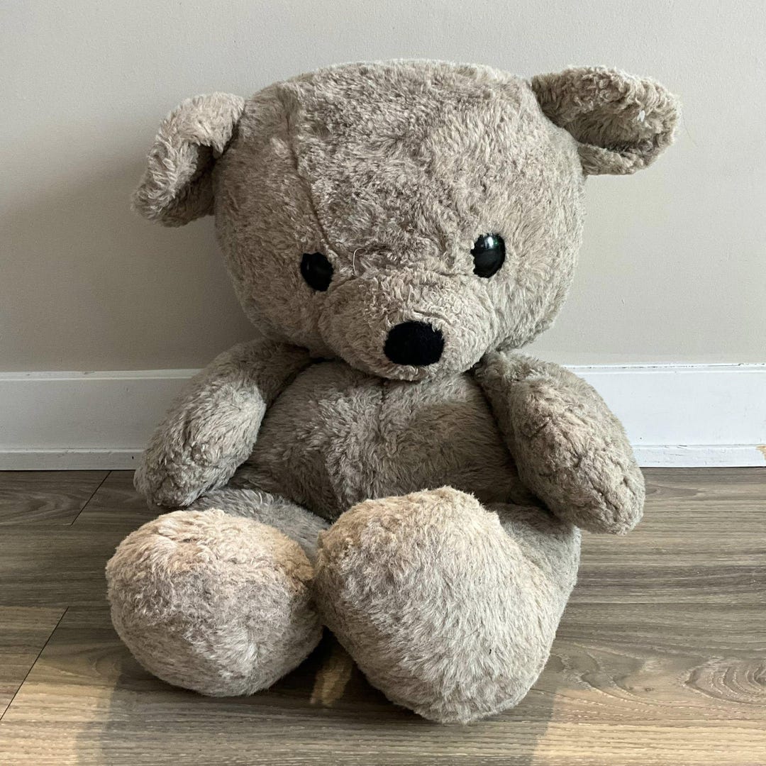 Vintage 1979 Dakin Plush Bear 32" Inches - Etsy
