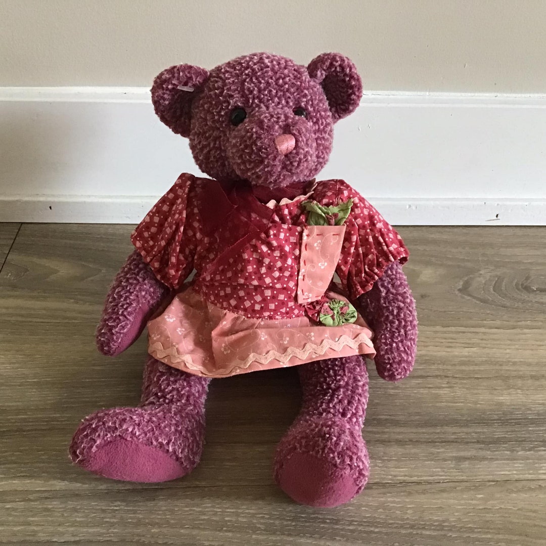 Gund Sassy the Teddy Bear Stuffed Animal Plush Toy 14" - Etsy
