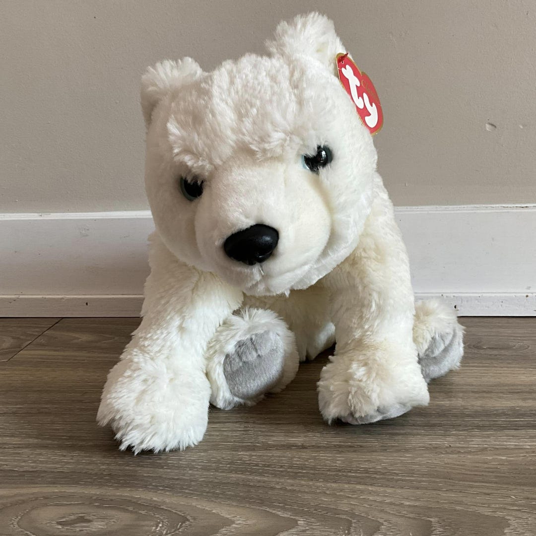 Ty Classics Iceberg the Polar Bear Stuffed Animal Plush Toy 16" - Etsy
