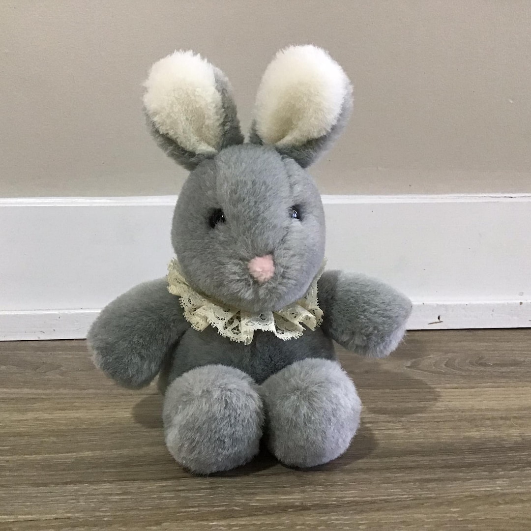 Gund Bunny Rabbit Stuffed Animal Plush Toy Vintage 1985 - Etsy