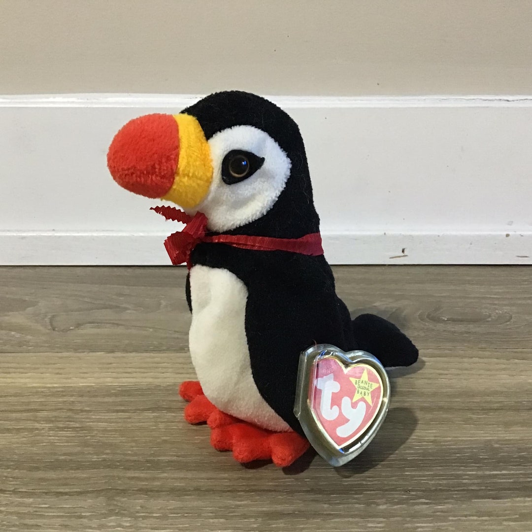 Ty Beanie Babies Puffer the Toucan Stuffed Animal Plush Toy 6.5" - Etsy