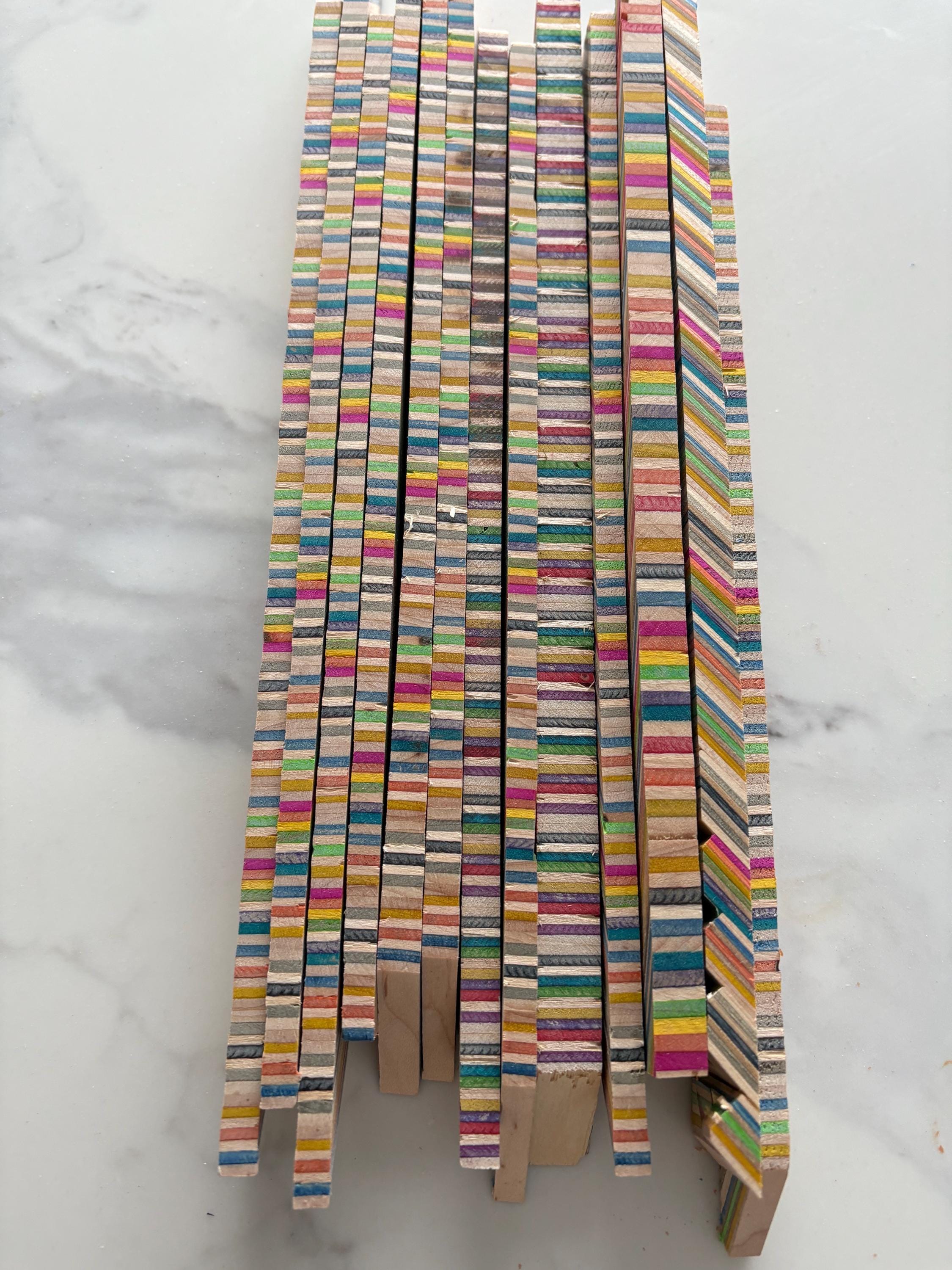 OFFCUTS of Colorful Plywood DIY Crafts | Colorful Wooden Sheets | Craft ...