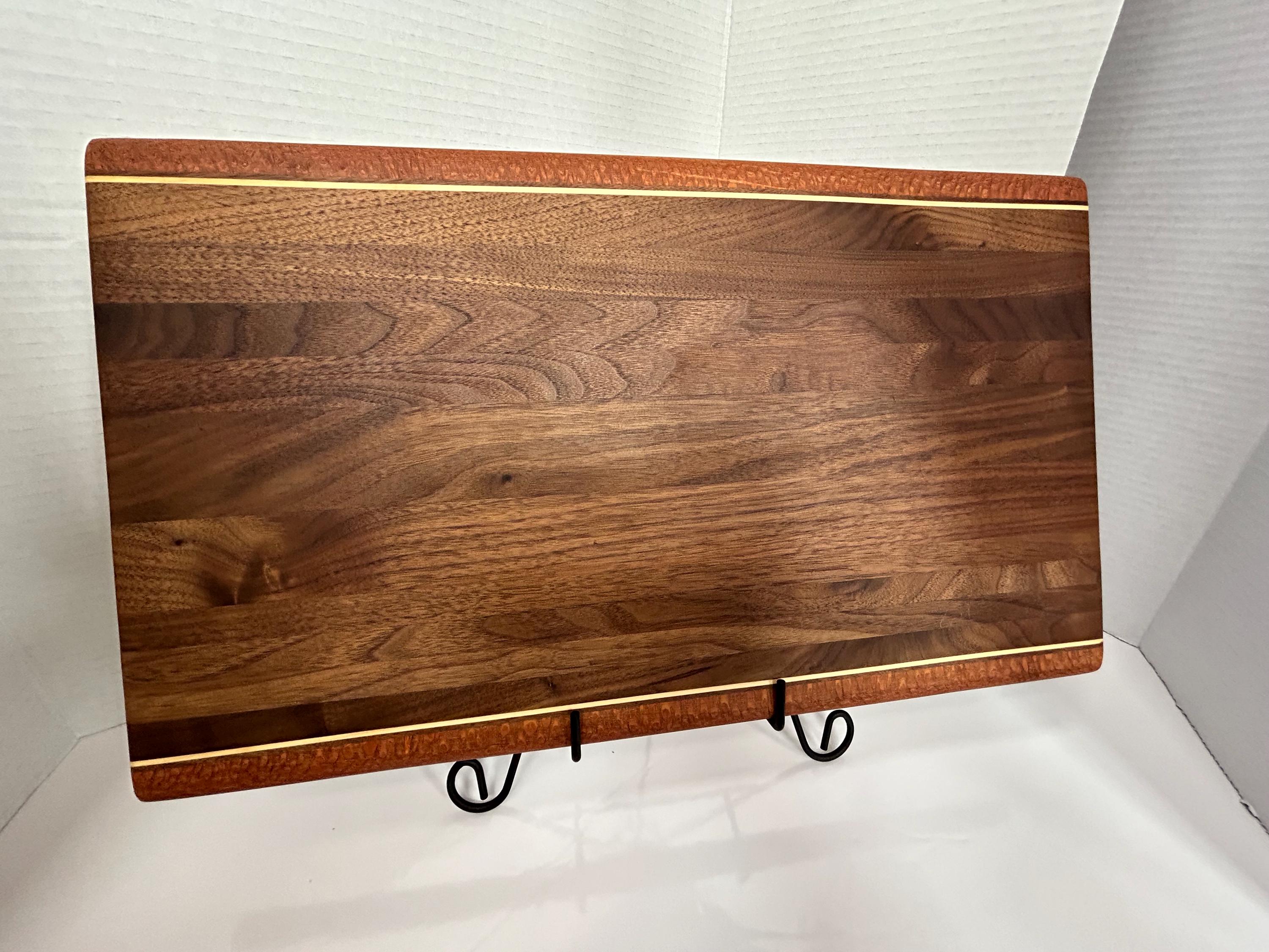 Handmade Charcuterie Serving Board | Exotic Wood Mix | 18x11 in ...