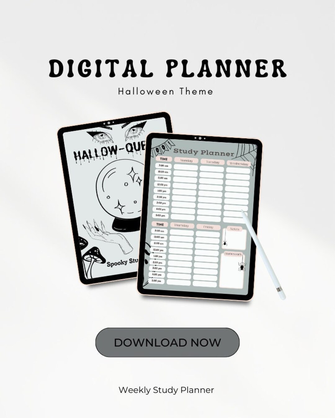 Digital Planner Goodnotes, Digital Planner Student, Instant Download ...