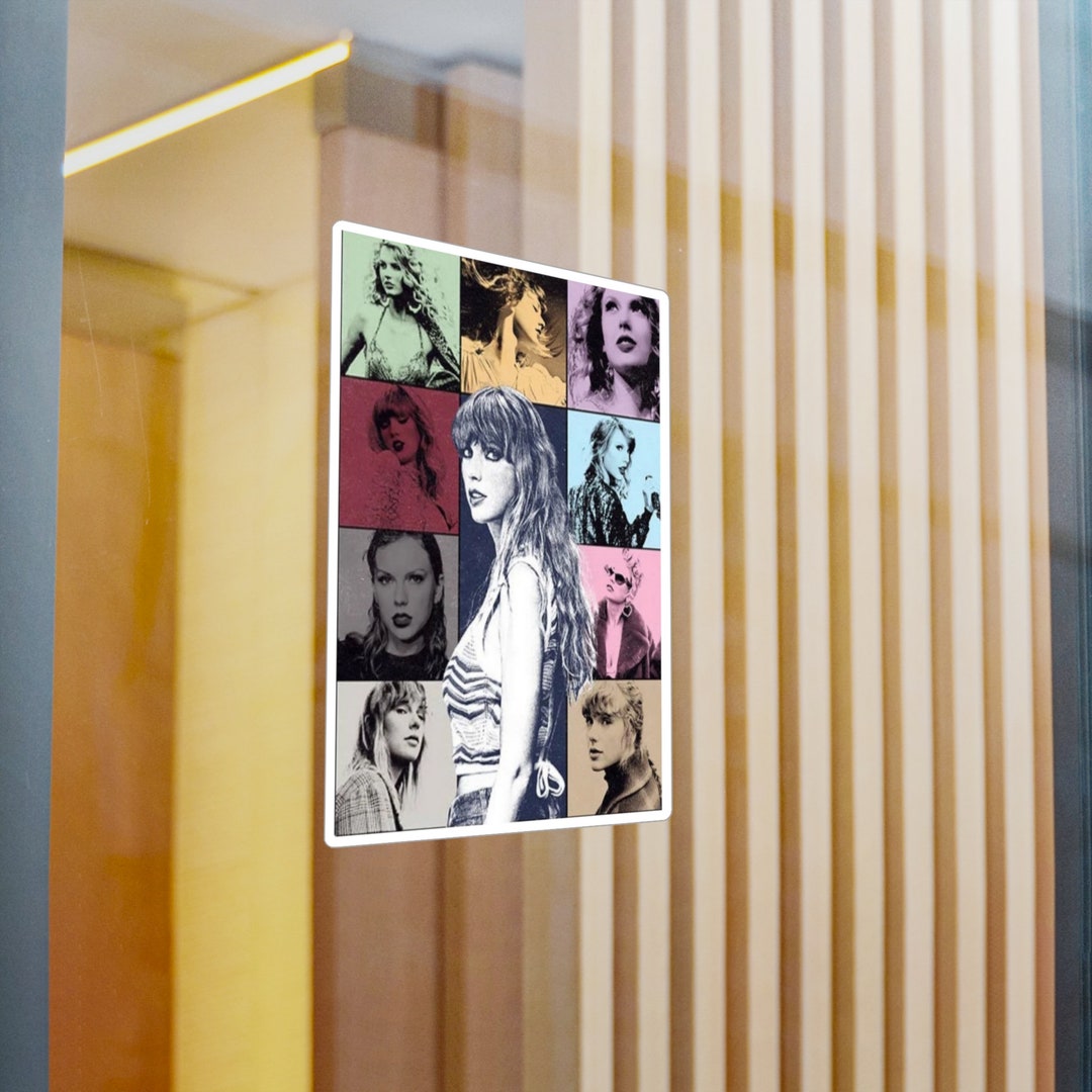 Taylor Sticker Swift Decal Eras Outfits Tour Kiss-cut Vinyl Decals ...