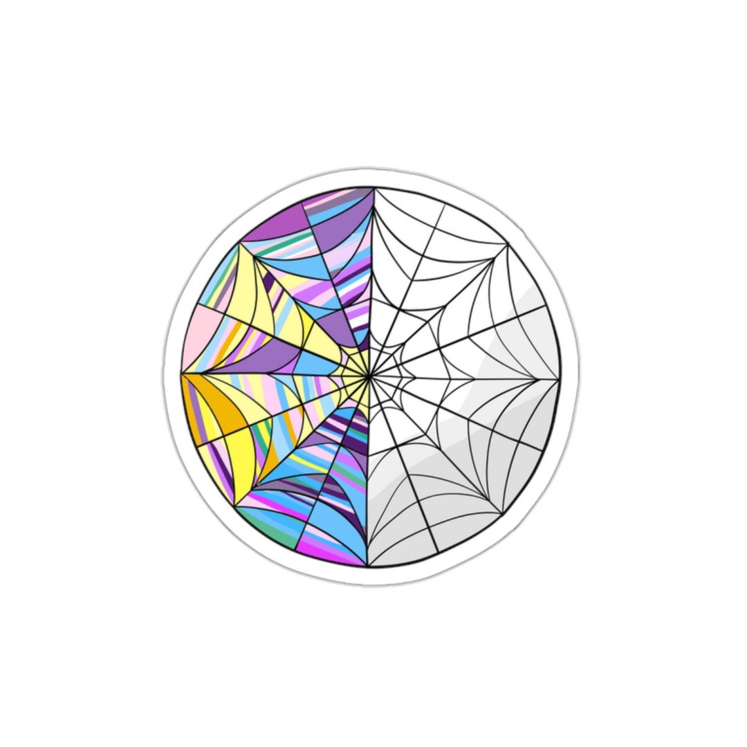 Wednesday Addams Themed ENID and Wednesday Spider Web Glass - Etsy