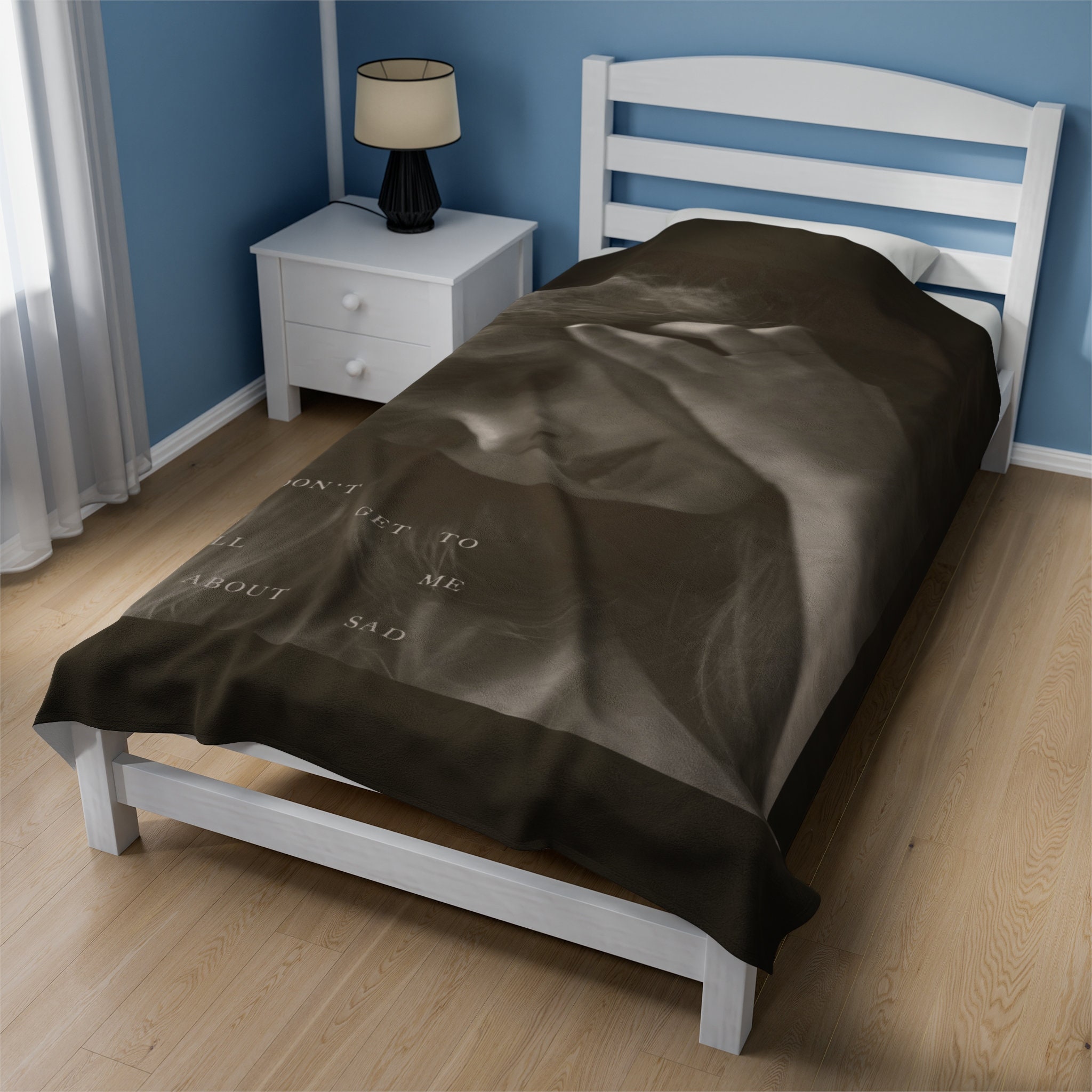 Taylor TTPD The Tortured Poets Department Velveteen Fleece Blanket sold ...