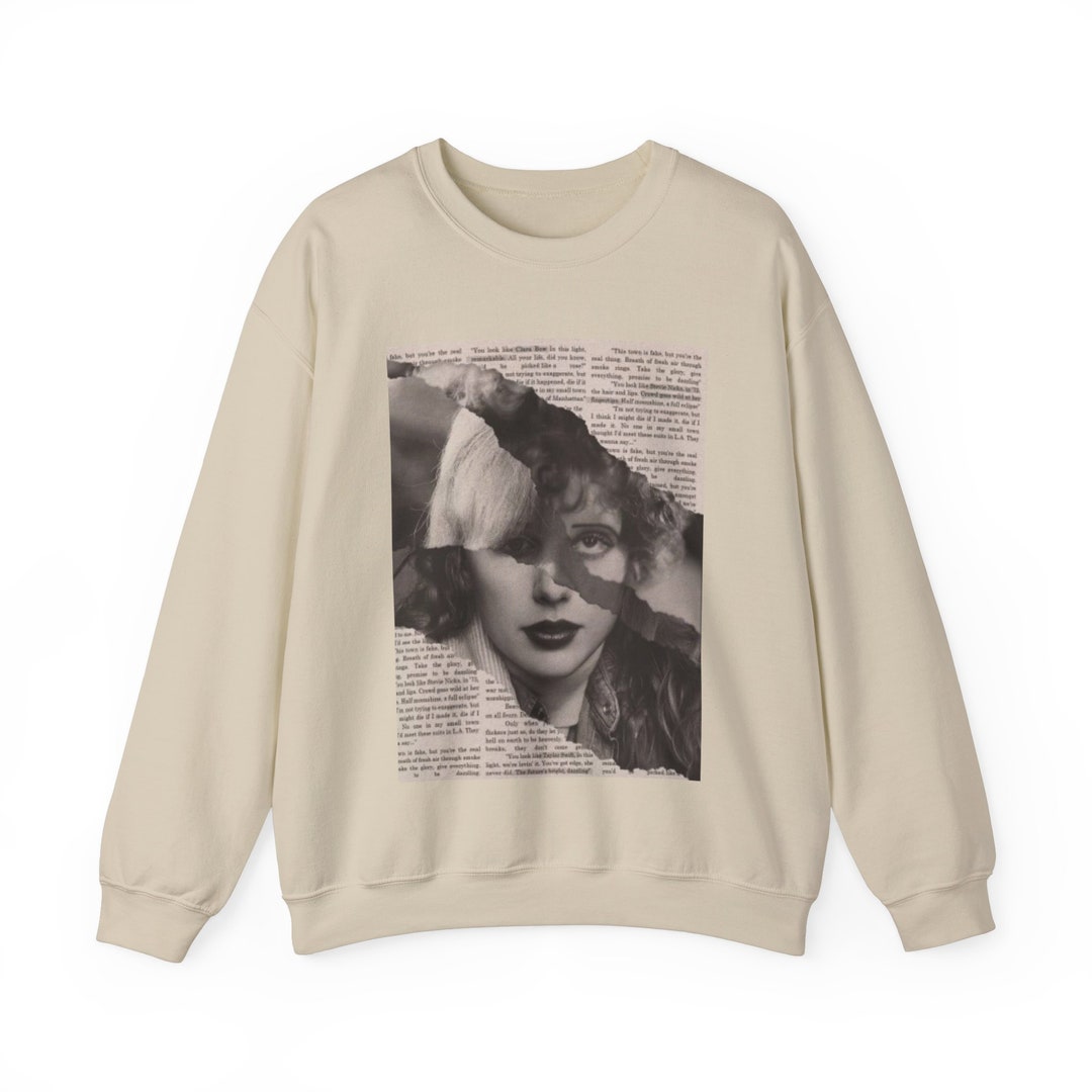 TTPD Clara Bow Stevie Nicks Taylor Swift Sweat-shirt devant et derrière ...
