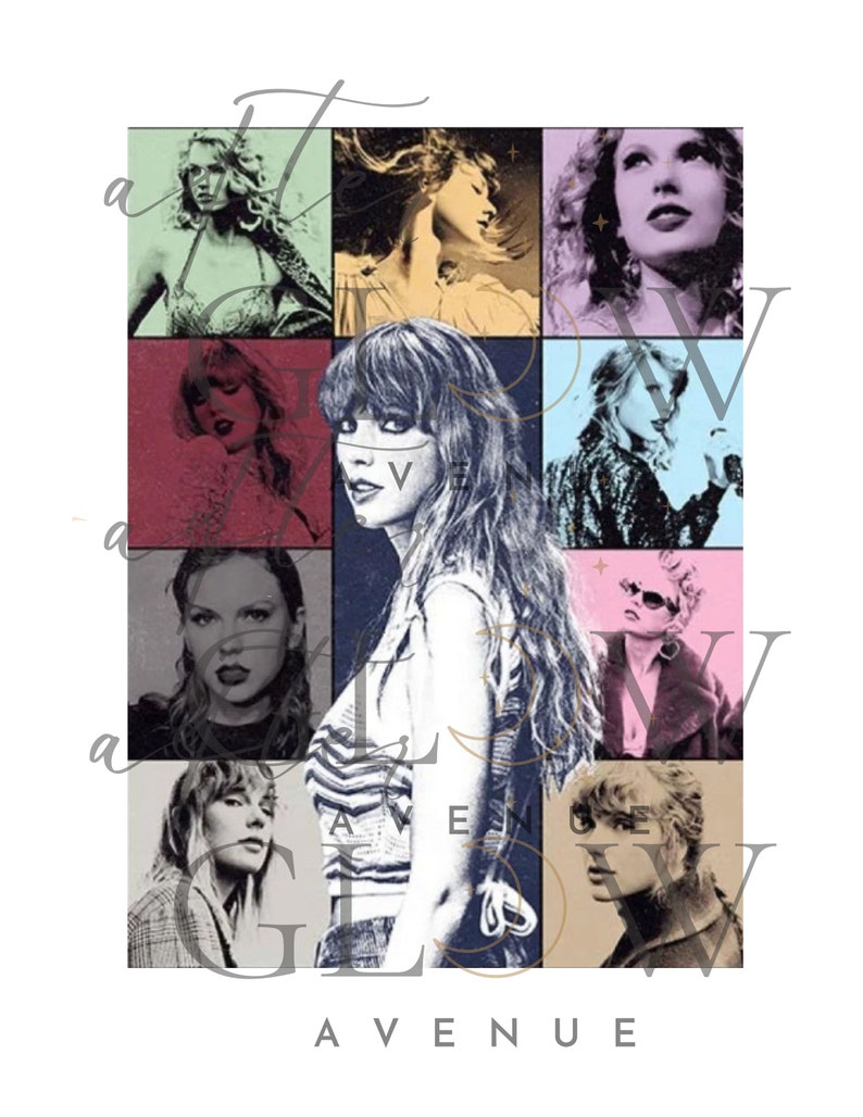 Digital File PNG SVG Taylor Eras Outfits Swift Swiftie Clip Art With ...