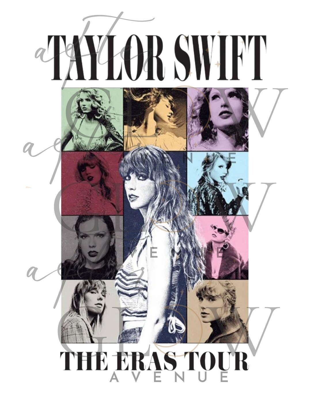 Digital File PNG SVG Taylor Eras Outfits Swift Swiftie Clip Art With ...