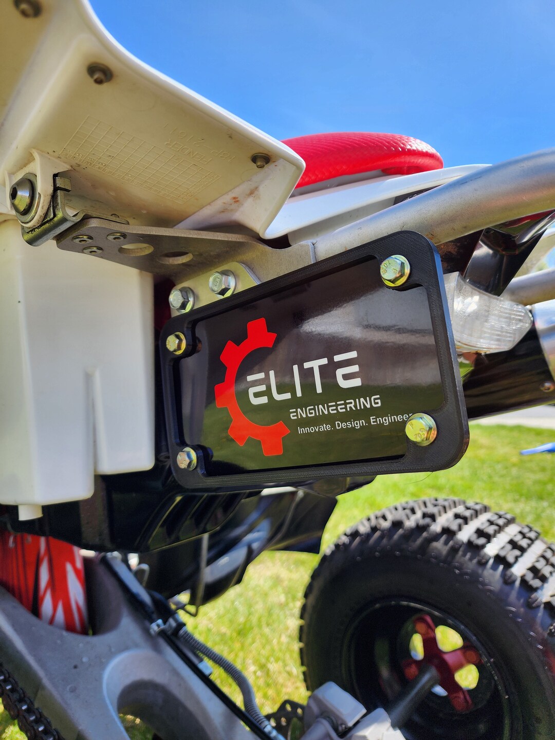 Yamaha Yfz450r, Raptor 700/350, and Honda Trx450, Aluminum License ...