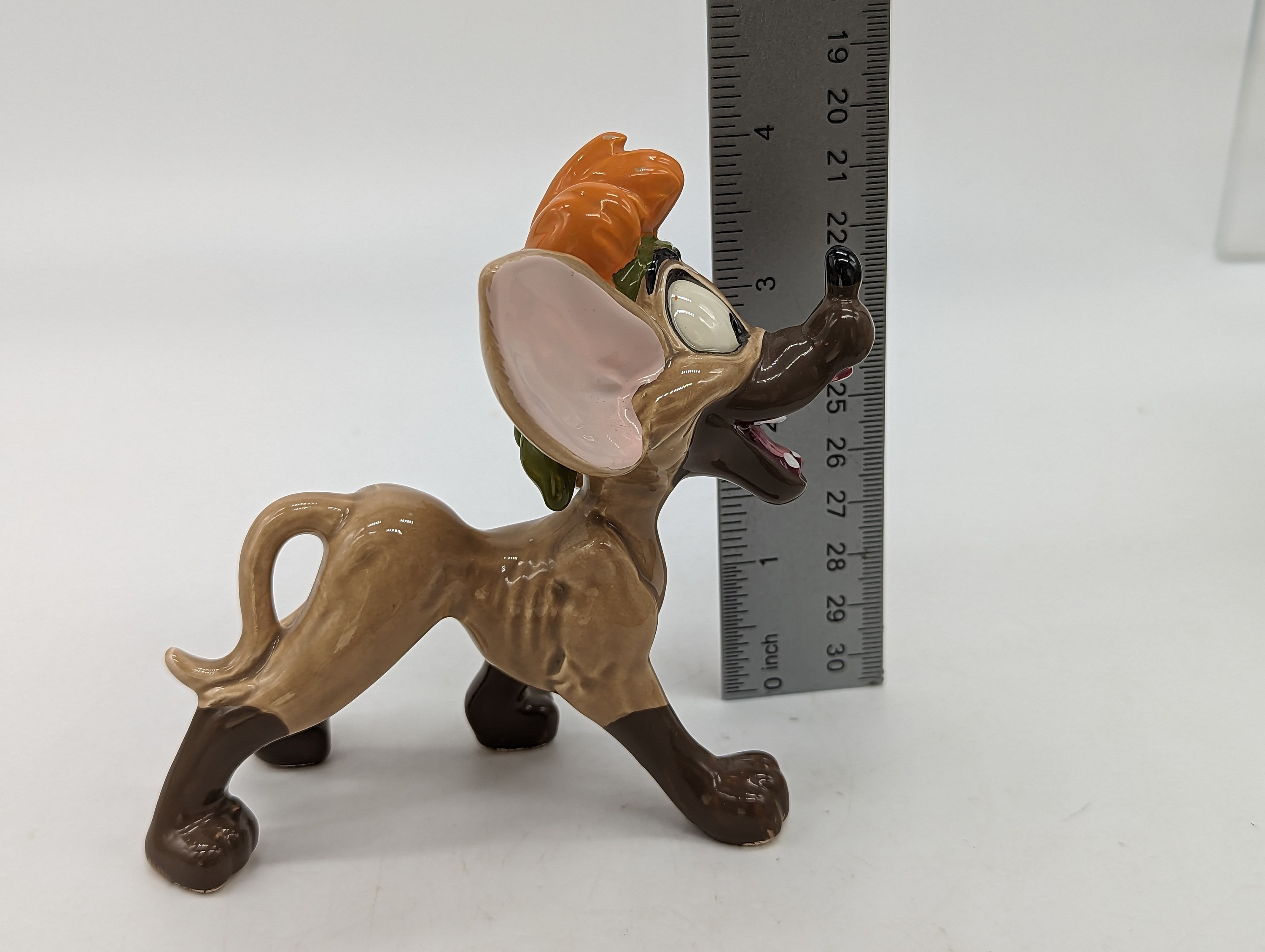 Vintage 1988 Walt Disney Japan TITO Chihuahua Oliver & Company Ceramic ...