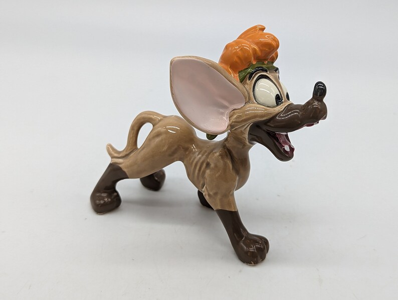 Vintage 1988 Walt Disney Japan TITO Chihuahua Oliver & Company Ceramic ...