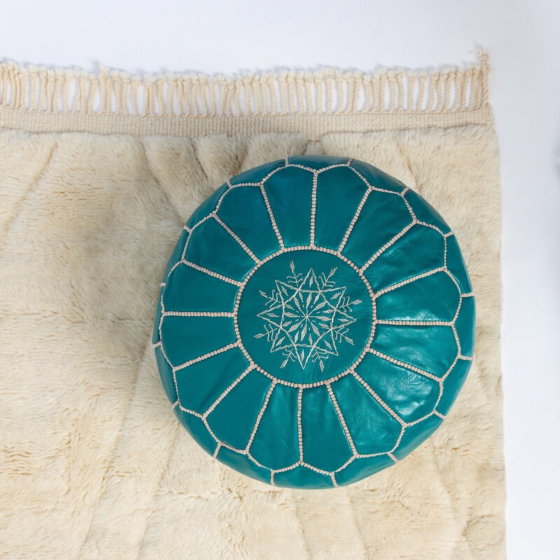 Moroccan Poufs - Etsy