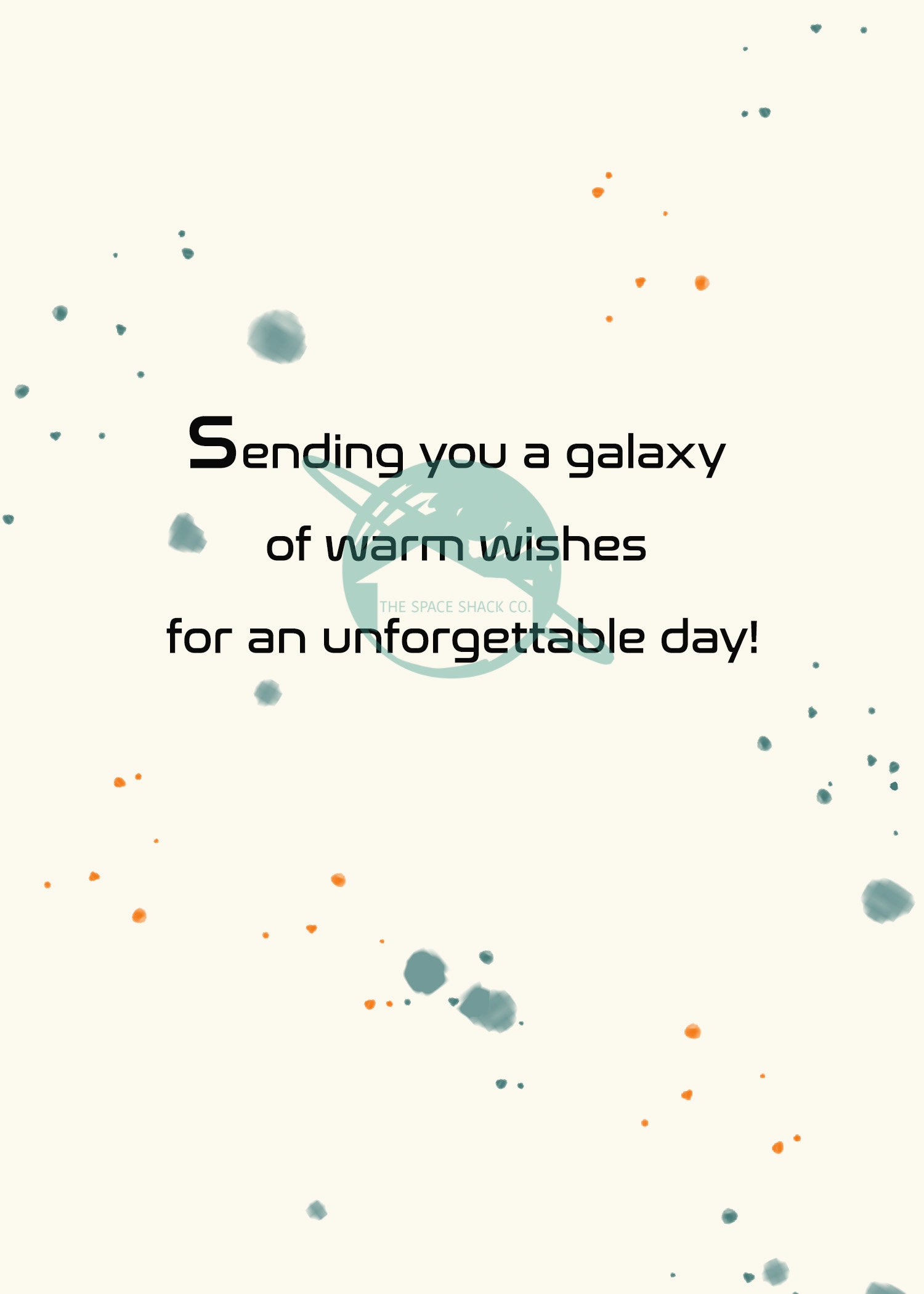 Space Birthday Card, Instant Download, Inside Card Art,astronaut Card ...