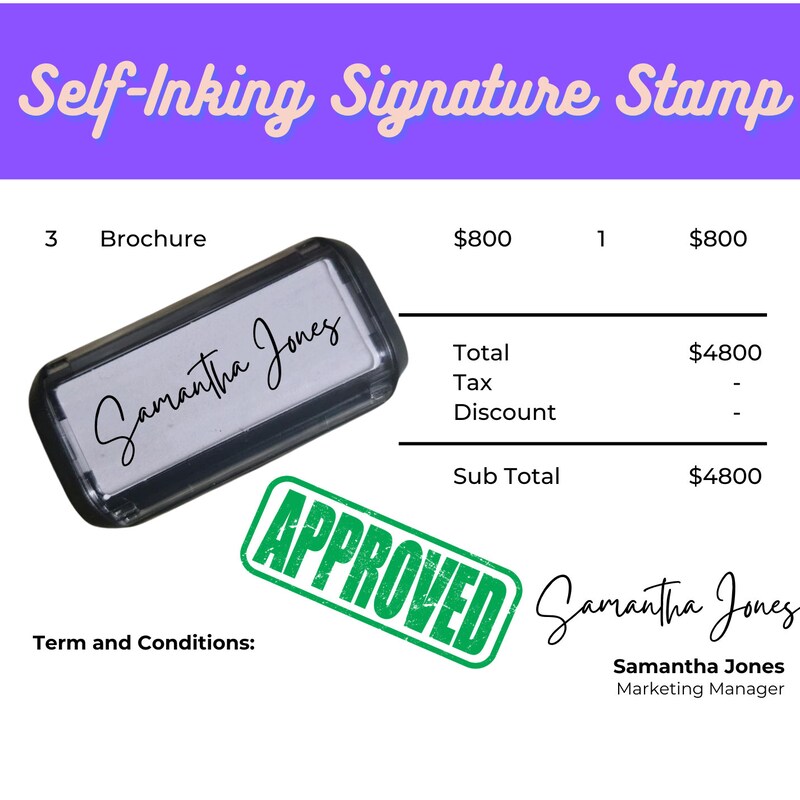 Check Mark Stamp - Etsy