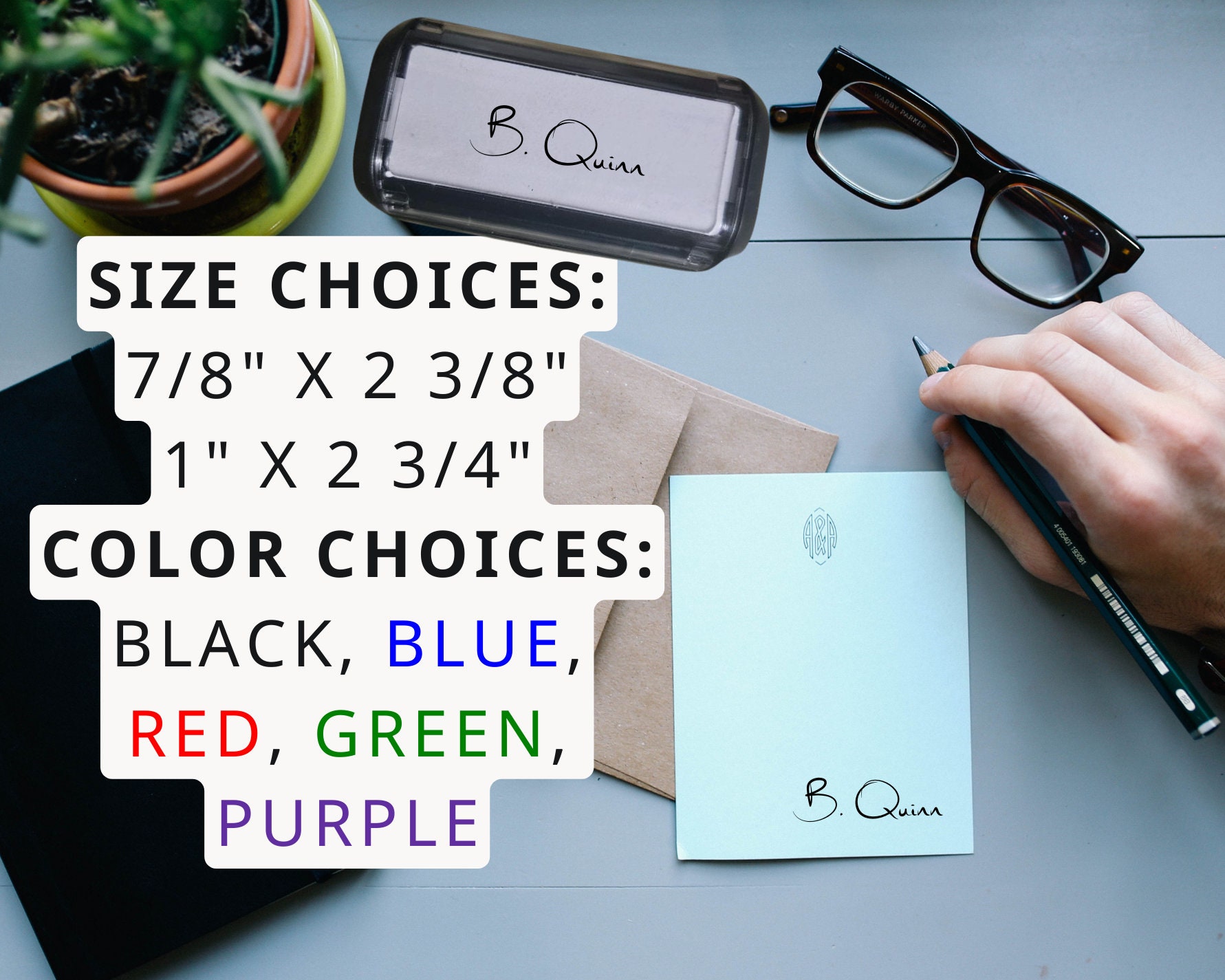 Self-inking Signature Stamp | Customizable Stamp With My Signature ...