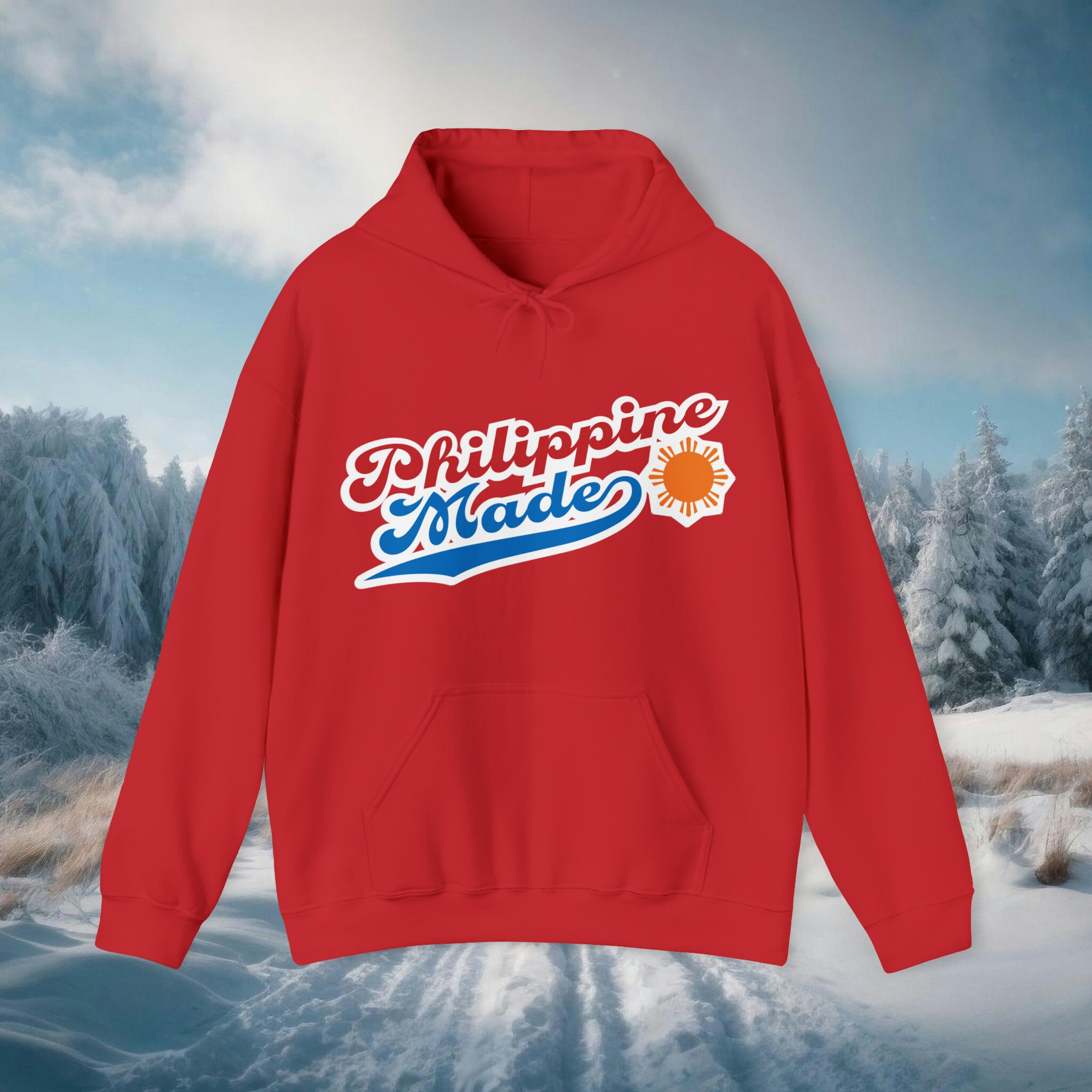 Philippine Made Pinoy Pride Pullover Hoodie Proud to Be - Etsy